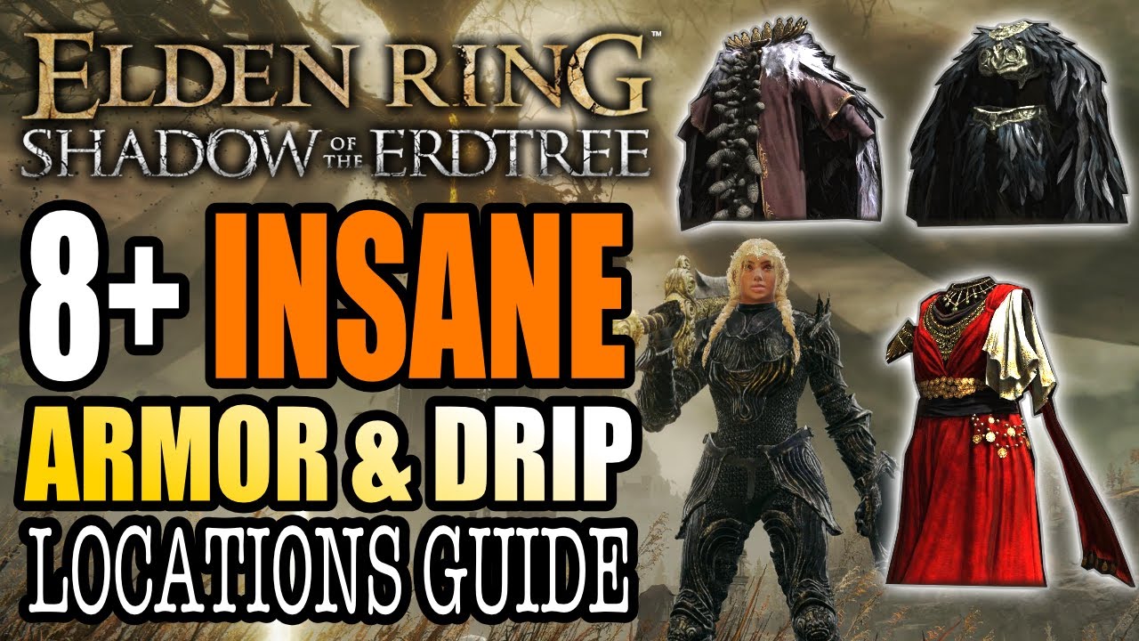 The Best Armor in the Game Locations Guide Elden Ring Shadow of the ...