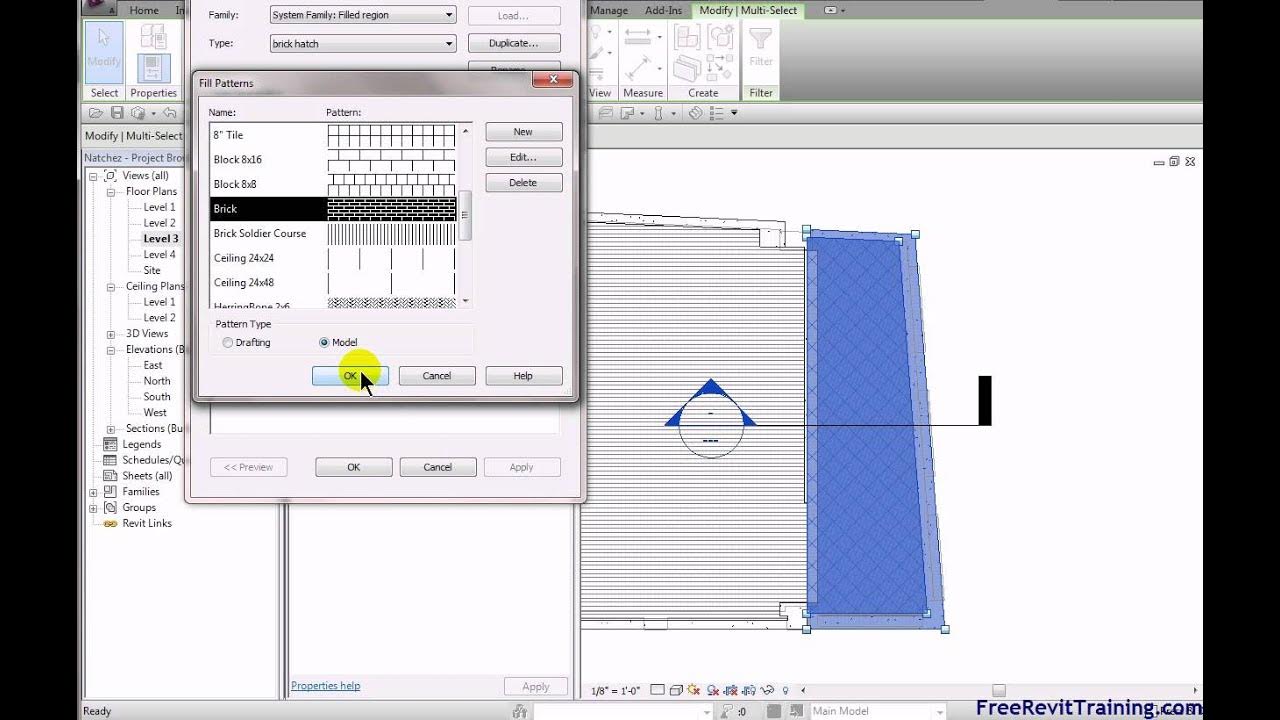 Revit - Rotating Floor Patterns - CADtech Seminars.com - YouTube