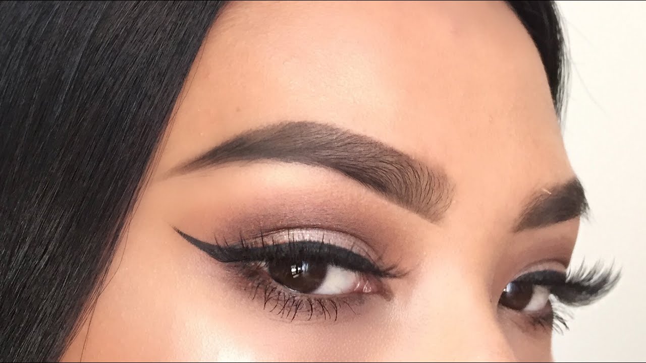 EASY EYEBROW TUTORIAL FOR BEGINNERS | USING DRUGSTORE POMADE AND POWDER ...