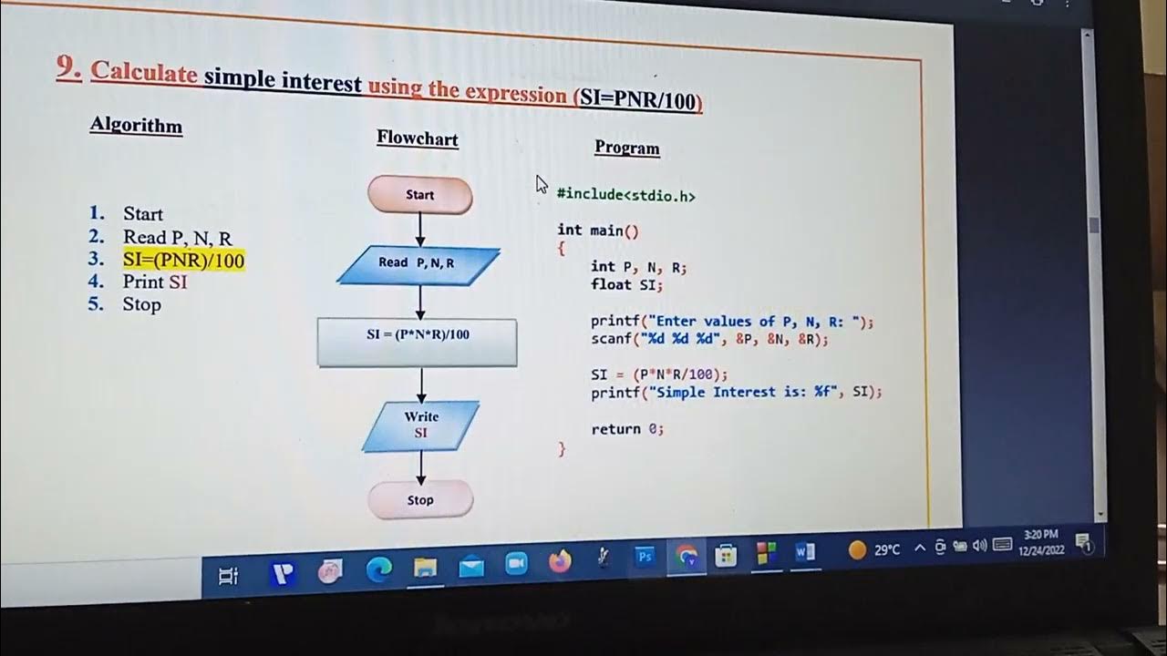 Simple interest SI= PNR/100 - YouTube