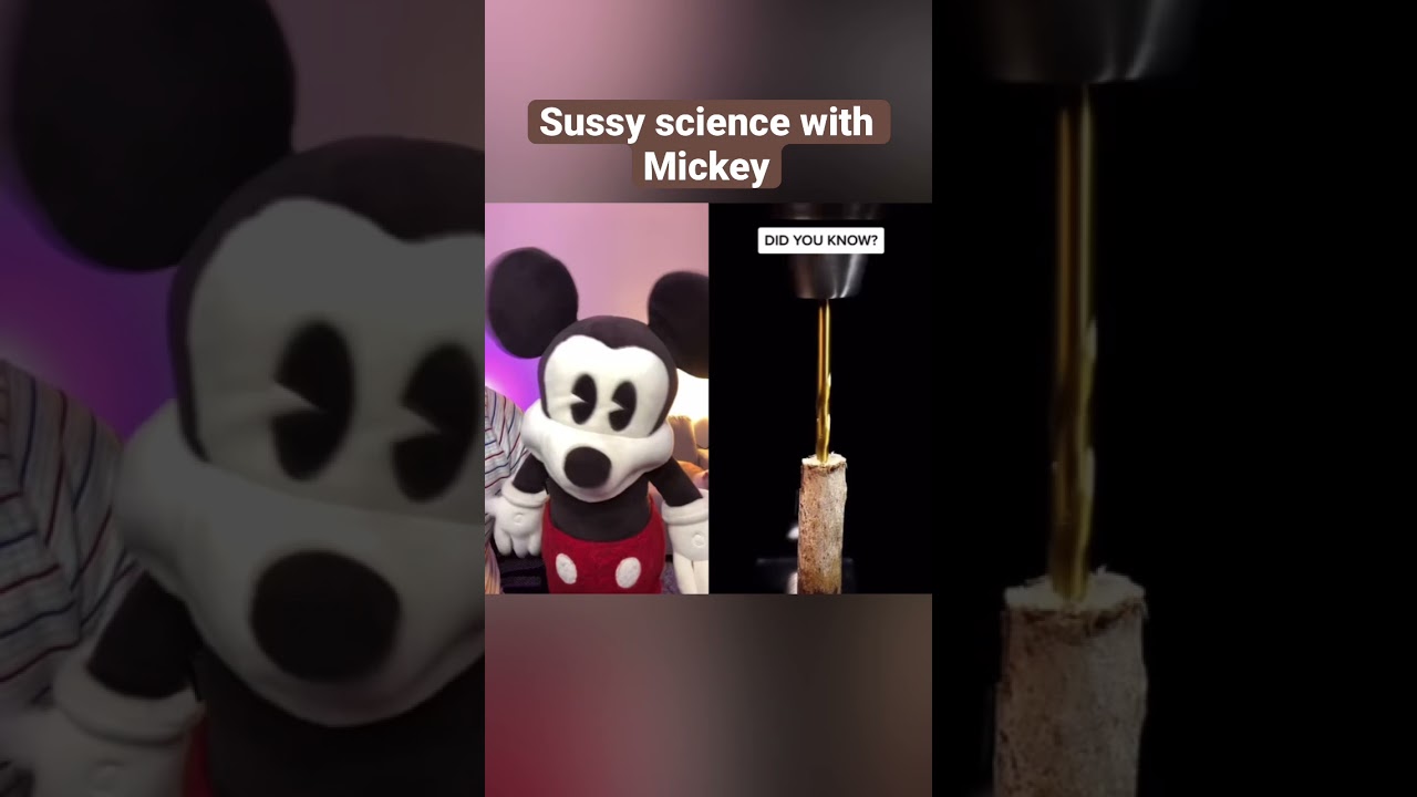 Sussy science with Mickey Mouse #shorts - YouTube