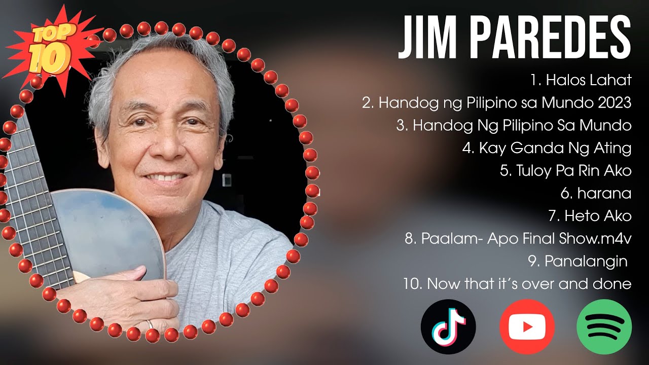 Celebrating the Iconic Songs of Jim Paredes Artists - YouTube