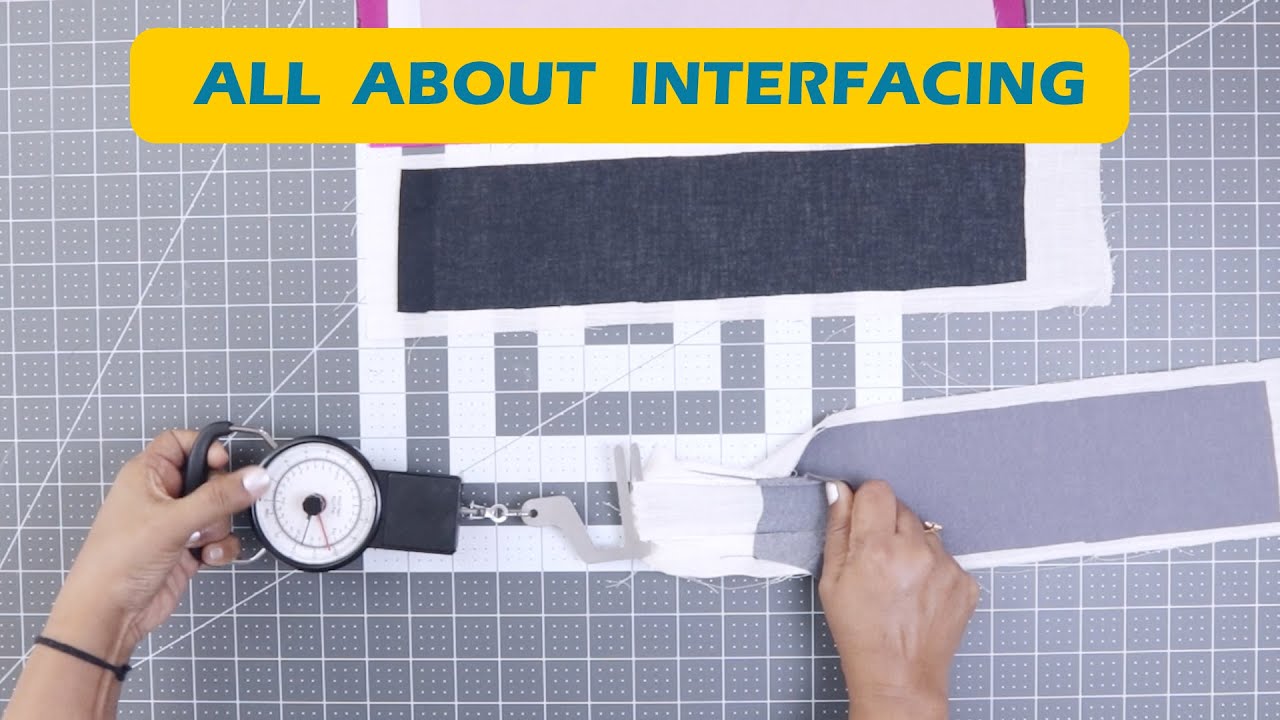 Different types of interfacing / Interlining | Fusible & Non-fusible ...