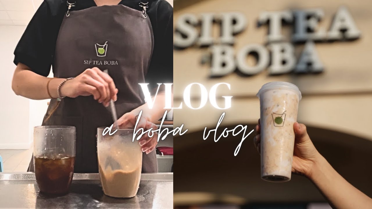boba vlog | work with me at a boba shop | một ngày làm trà sữa ở Mỹ 🧋 ...