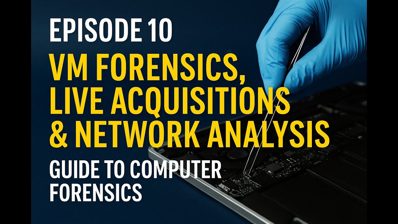 Episode 10 – VM Forensics, Live Acquisitions & Network Analysis | Guide ...