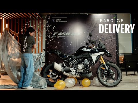 Taking Delivery Of BMW f450 GS 