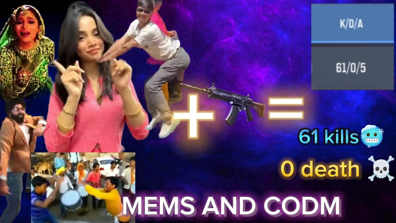Memes + CODM = 61 Finishes ( 0 De*th) II K.R II Full Meme And Songs - YouTube