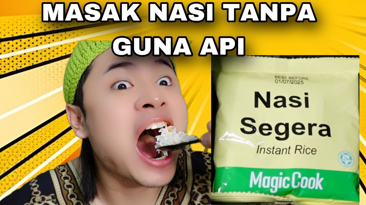AKU MASAK NASI TANPA GUNA API 😱| MAKANAN PELIK 🤯 - YouTube
