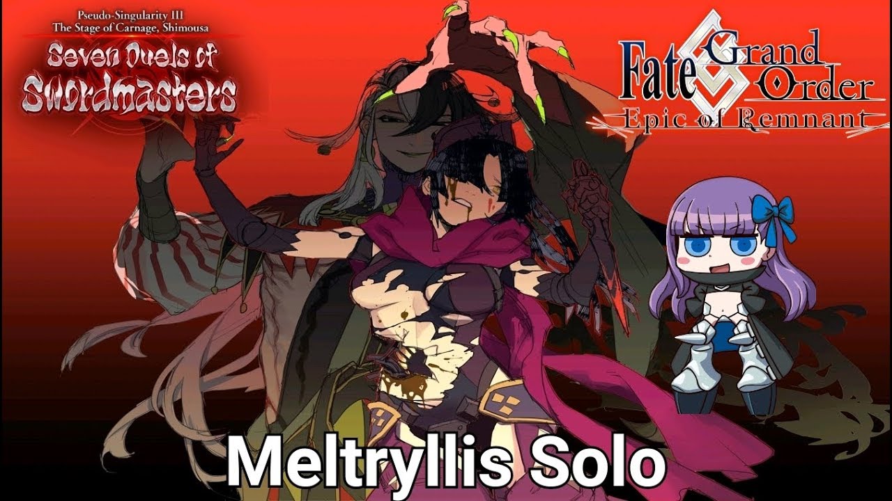 [FGO NA] Shimousa Chapter 14 vs Katou Danzo - Meltryllis Solo - YouTube