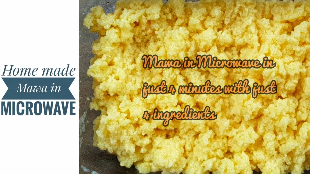 Mawa in 4 minutes | Mawa in Microwave | Easy Recipes by Saute at Sight ...