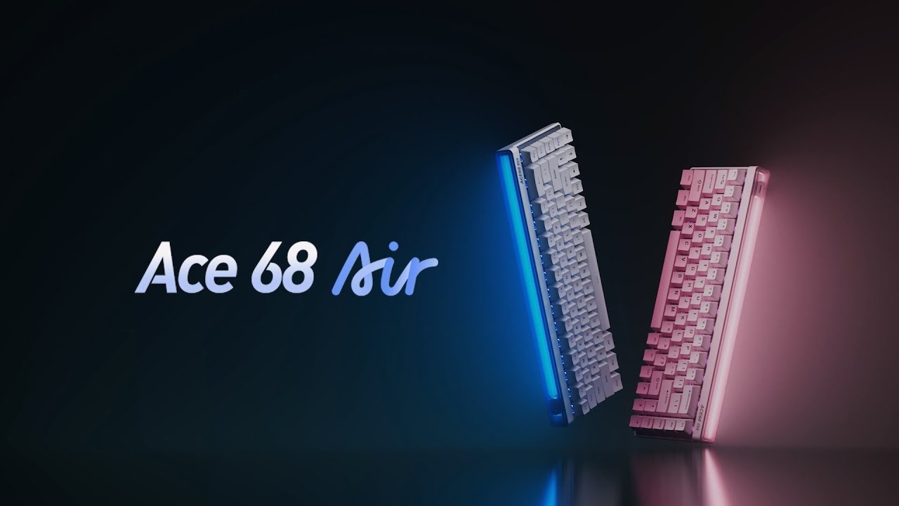 MCHOSE Ace 68 Air | Hall Effect Magnetic Switch Gaming Keyboard with RGB lightbox - YouTube