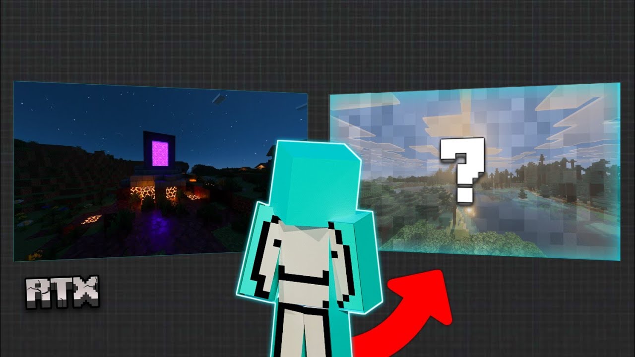Better Than RTX? Minecraft RTX vs Vibrant Visuals! - YouTube