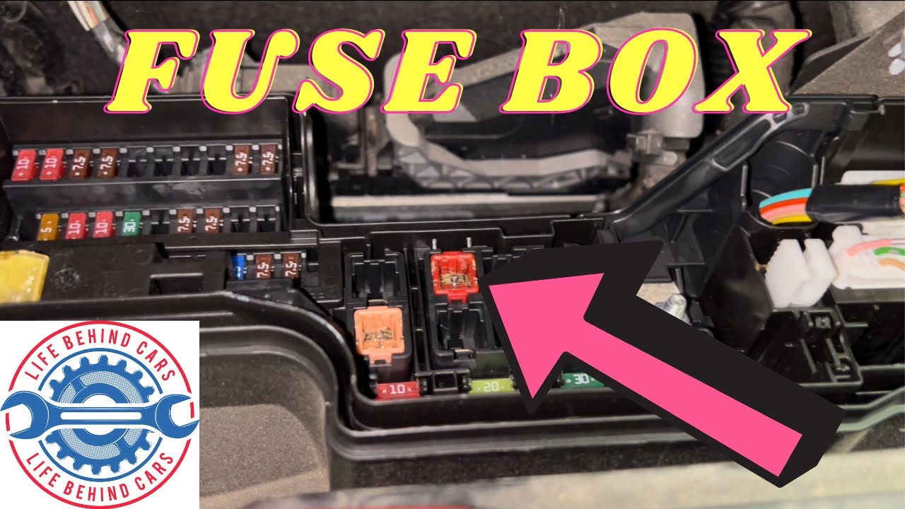 Toyota Aygo Petrol 2018 Fuse Box Location - YouTube