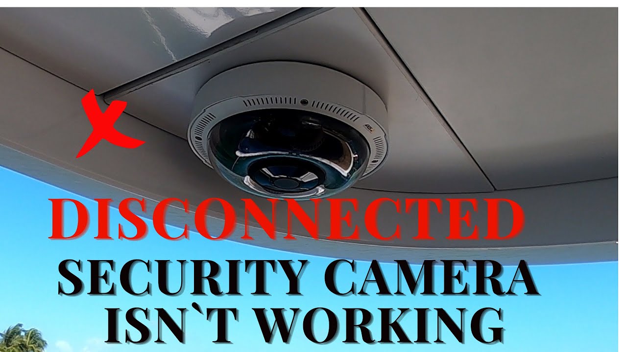 Security camera is not working? AXIS camera disconnected? Security ...