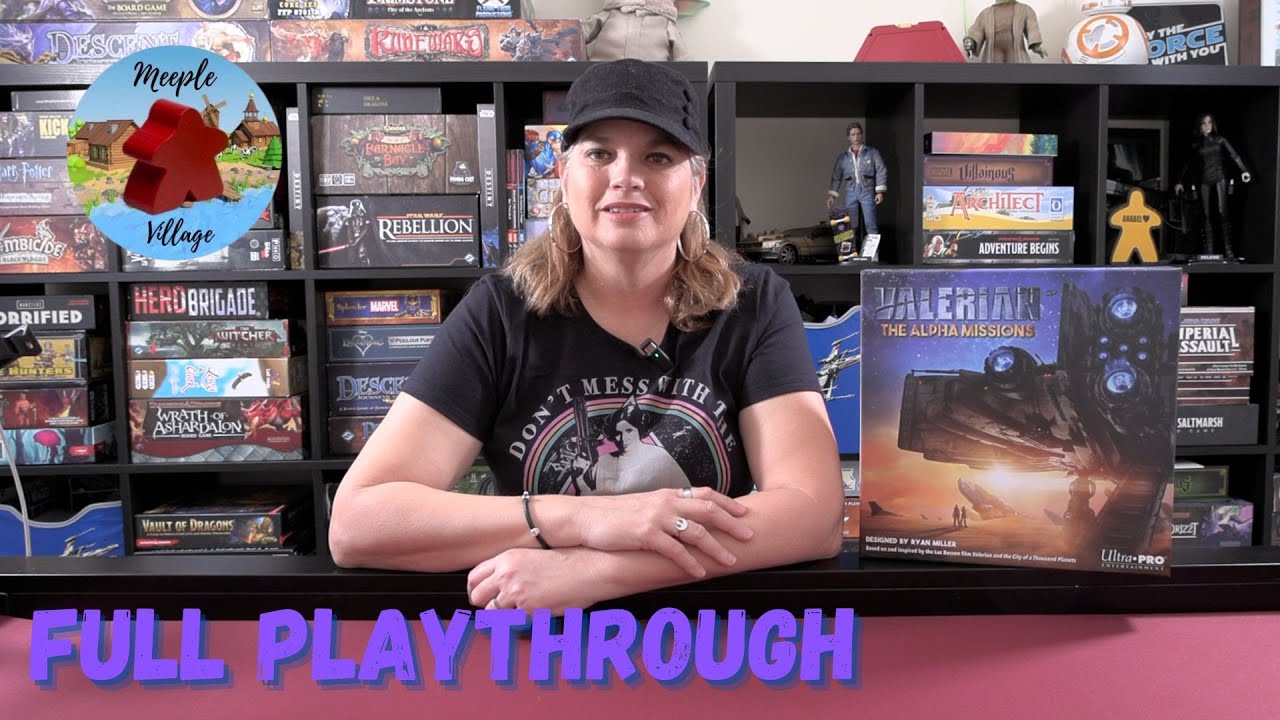 Valerian: The Alpha Missions Board Game Full Playthrough - YouTube