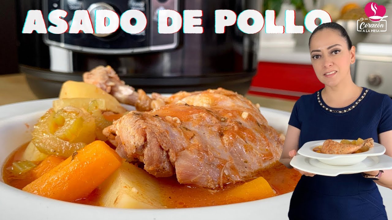 Asado de Pollo en Olla de Presión - Instant Pot Recetas - Instant Pot ...