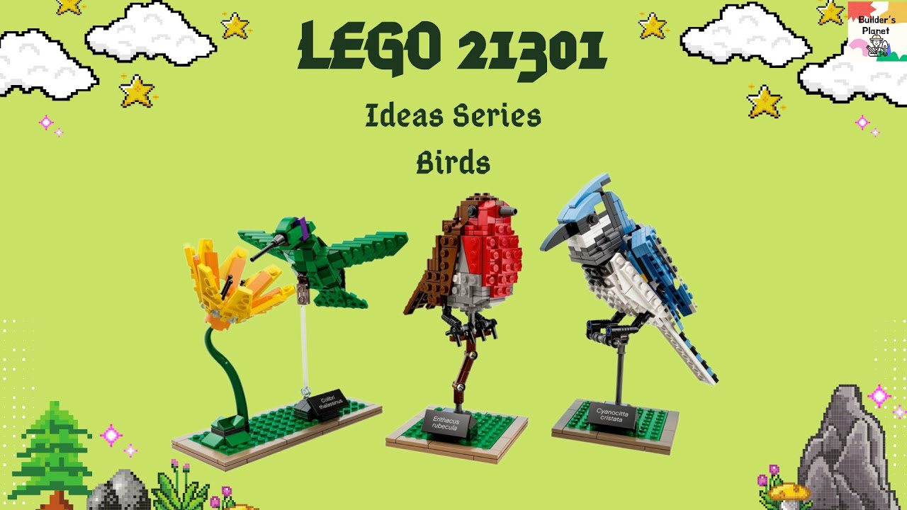 Birds | Lego Ideas 21301 | Slow motion - YouTube