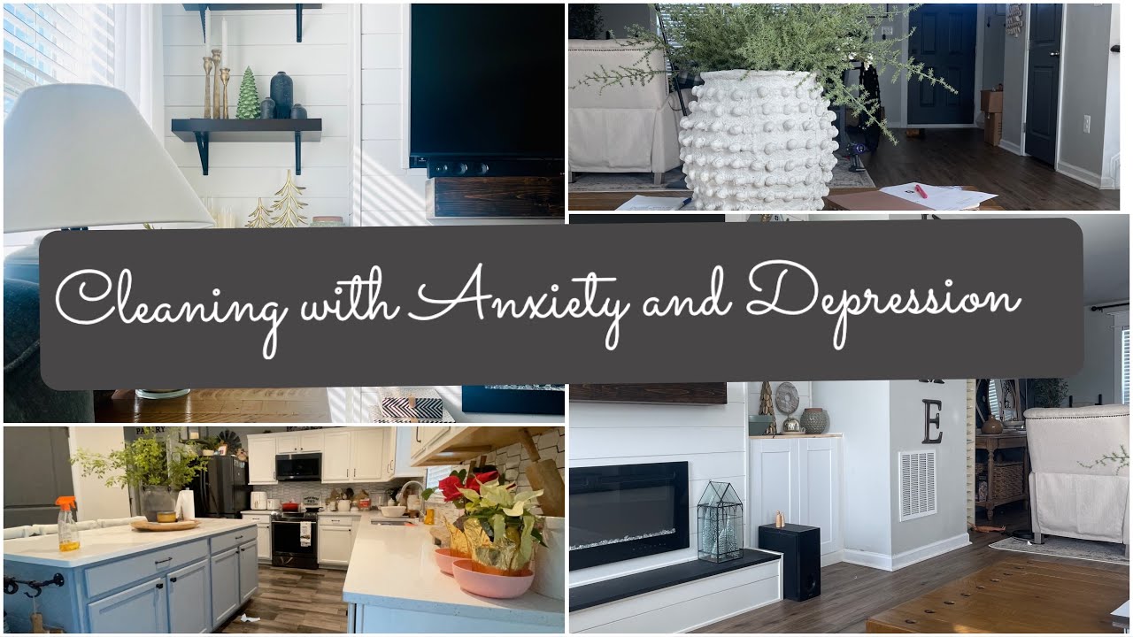 HOW I CLEAN WITH ANXIETY AND DEPRESSION | Cleaning Motivation - YouTube