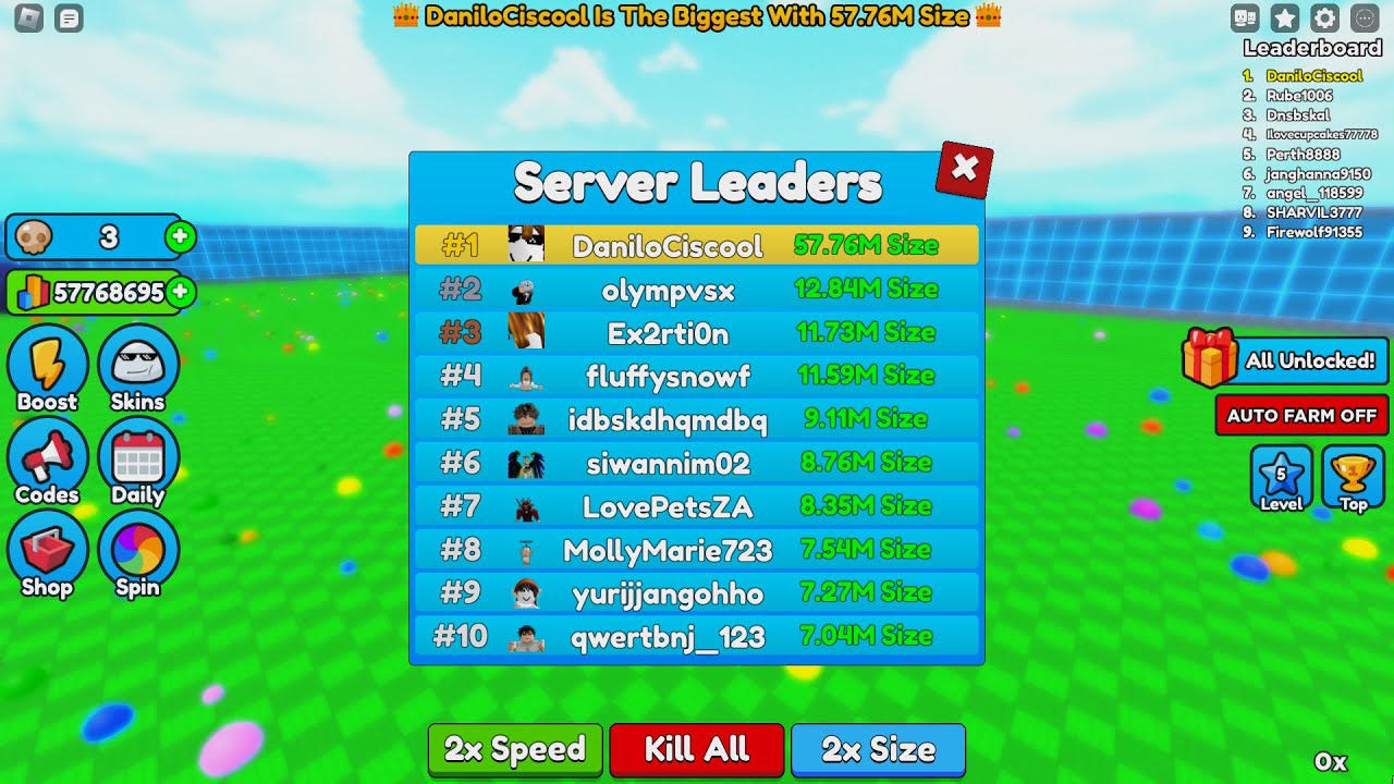 a new record in eat blobs sim - YouTube