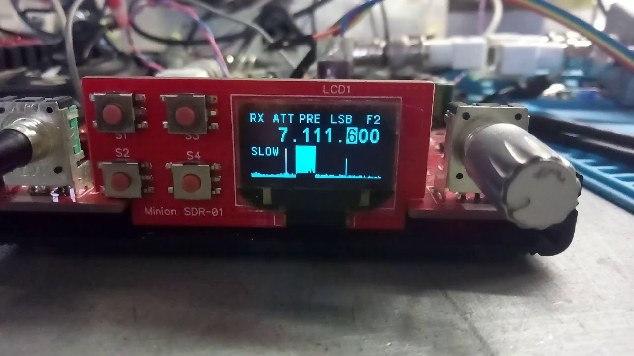 Minion SDR. The selectivity test for the adjacent channel. - YouTube