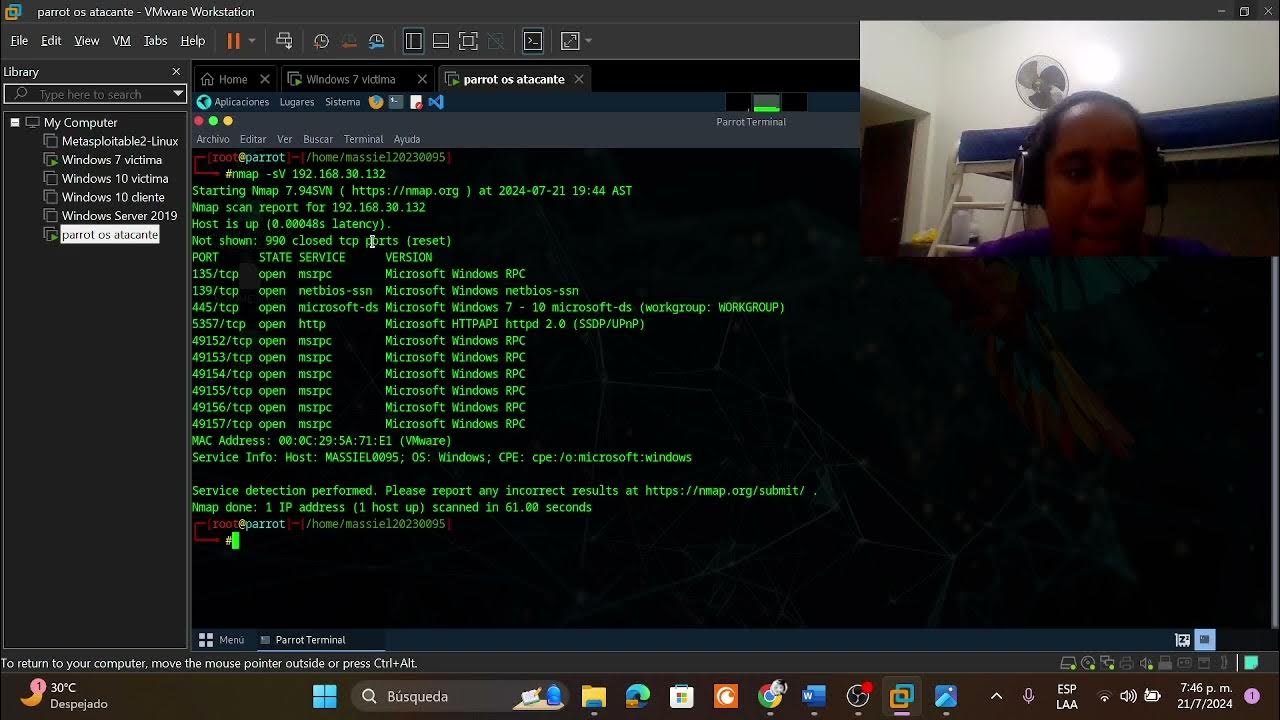 practica #5 enumeración (parte 2) - YouTube