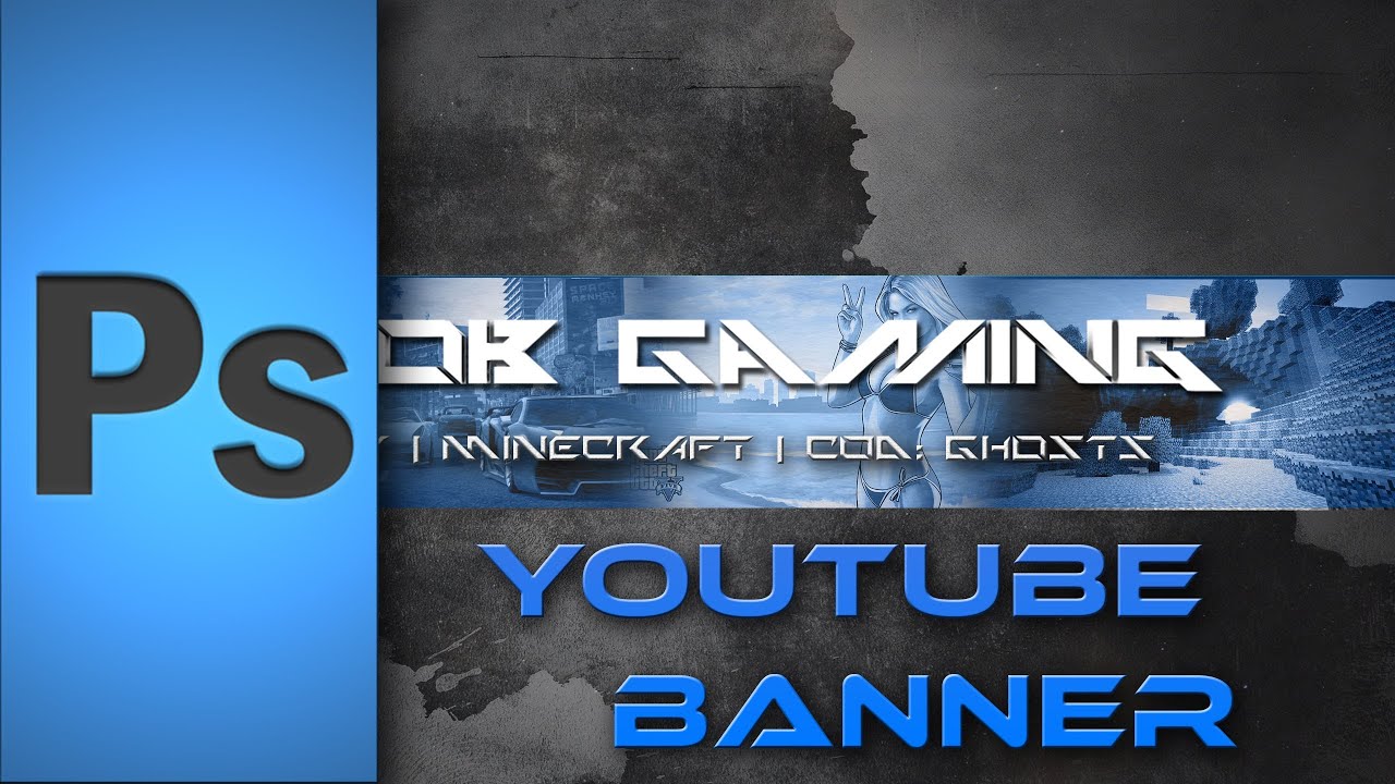 YouTube Banner Speed Art/Timelapse Tutorial + Template At 25 Likes ...