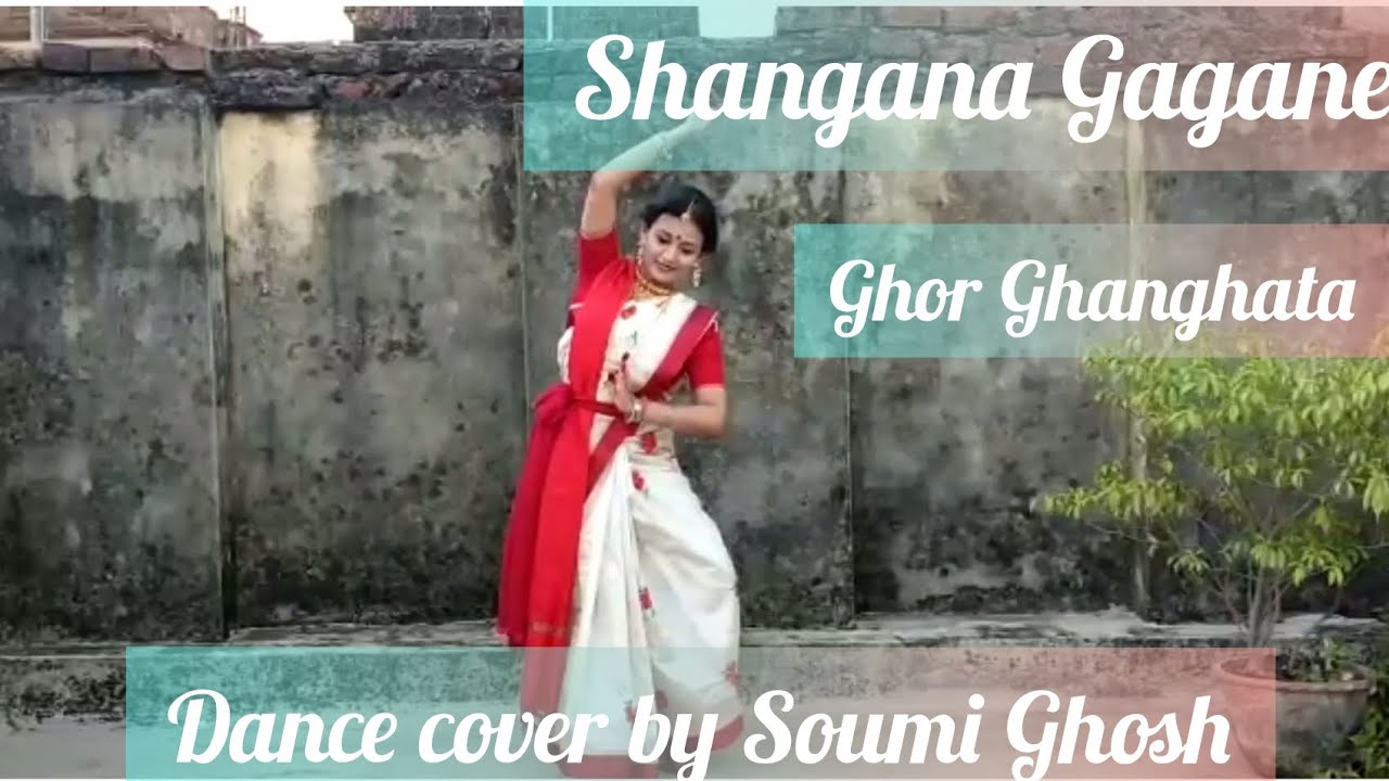 Shangana Gagane - Together Tagore | Dance Cover & Choreography by Soumi ...