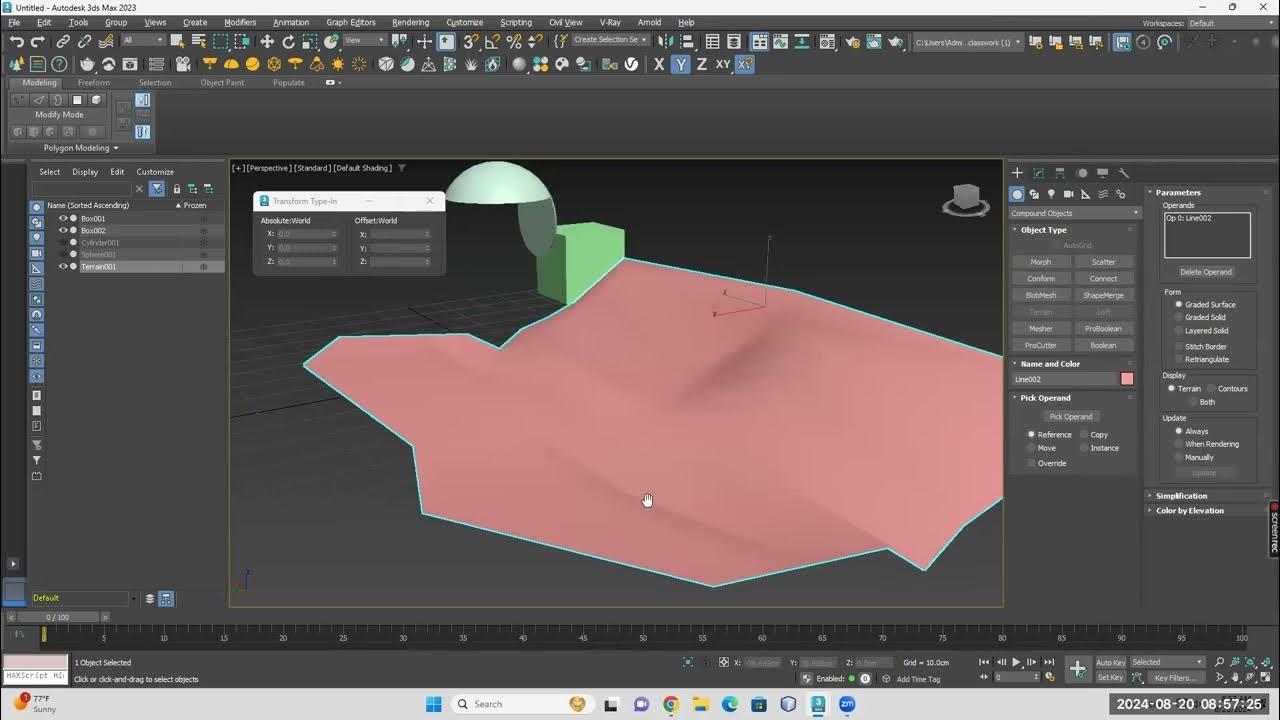 Lecture 6 modifiers in 3Ds Max - YouTube