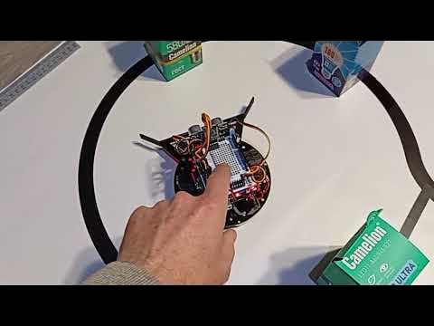 FLProg. Программа для робо-кегельринга на Arduino. - YouTube