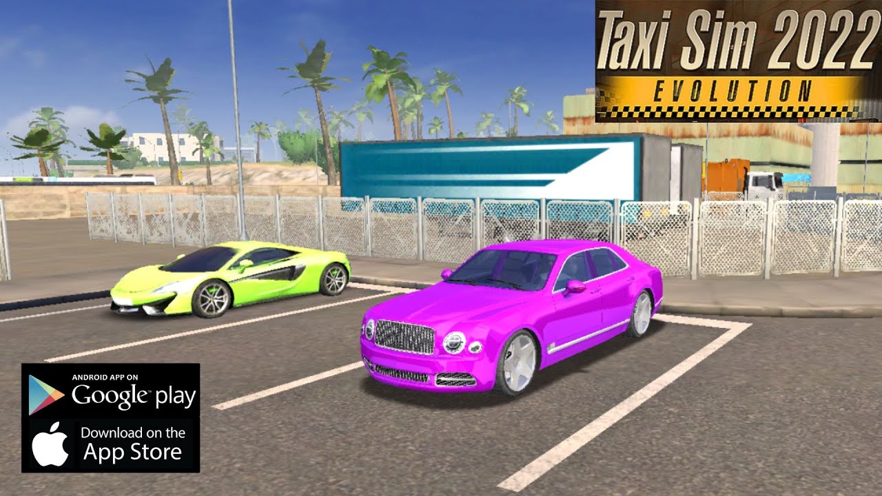 #30 Taxi Sim 2022 Evolution | Super Luxury Cars is Taxi - Bentley ...