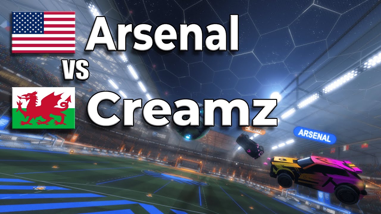 Arsenal vs Creamz | 1v1 Rocket League Showmatch - YouTube