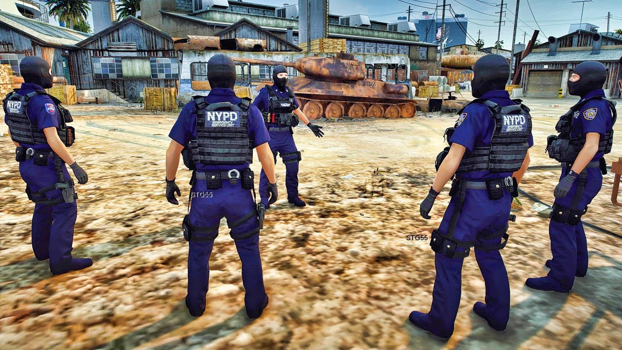 Squid Game in GTA 5 Takedown by SWAT| GTA 5 Lspdfr Mod| 4K - YouTube