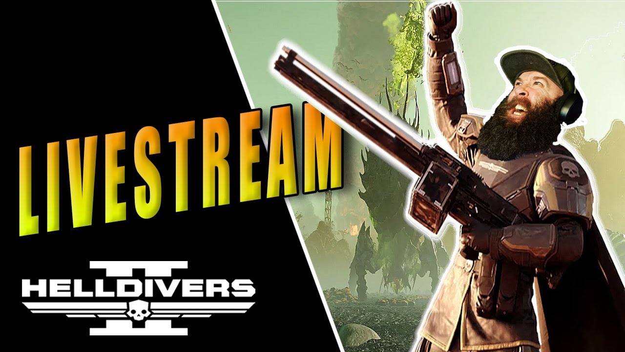 Helldivers 2 🔴 Livestream First Impression - YouTube