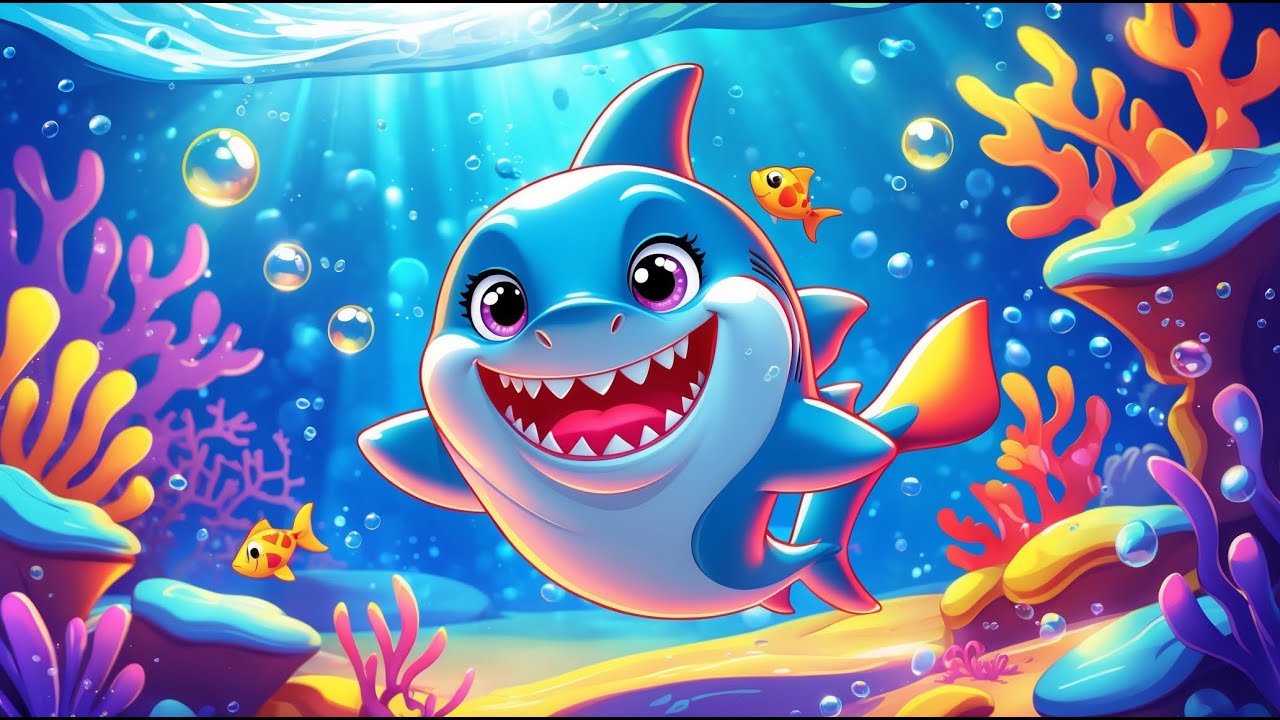 Splash & Sing with Sharky the Friendly Shark! 🎤🌊 - YouTube