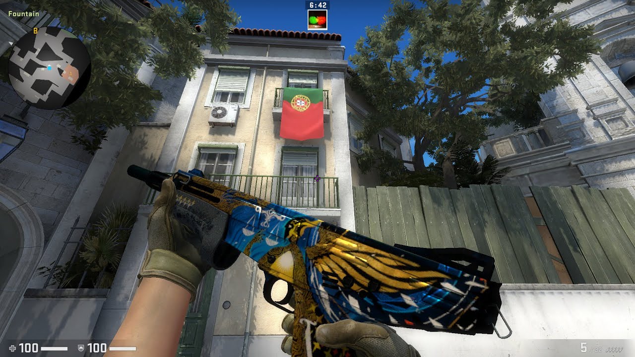 CSGO MAG-7 Justice Battle Scarred - YouTube