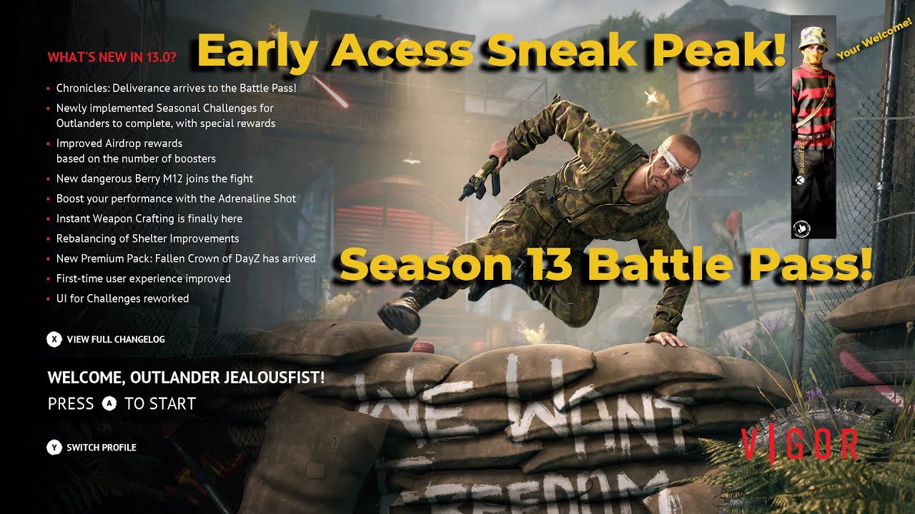 Vigor Season 13 & BattlePass SneakPeak. New Consumable is a GIFT to ...