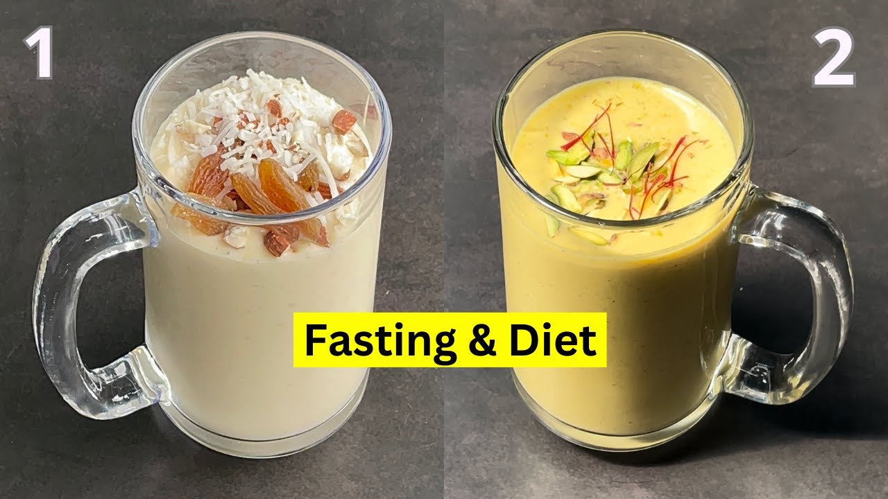 2 Healthy Fasting & Diet Recipes | Weight loss Recipes For Navratri ...