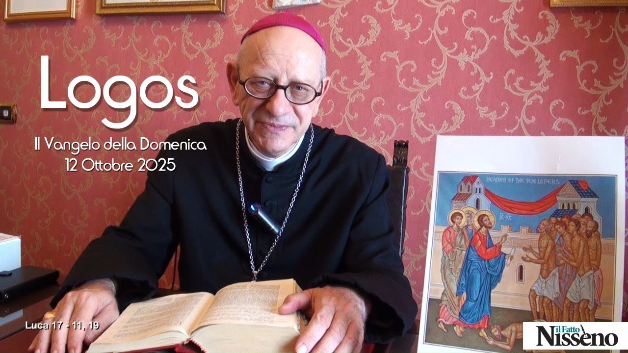 LOGOS il Vangelo della Domenica 12 Ottobre 2025 - YouTube