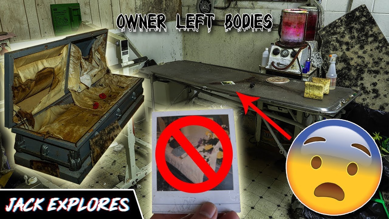 The Owner of this Funeral Home Left Bodies Inside (Found Pictures of ...