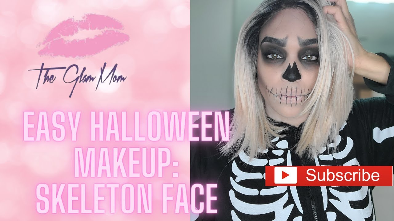Halloween Makeup Skeleton Face