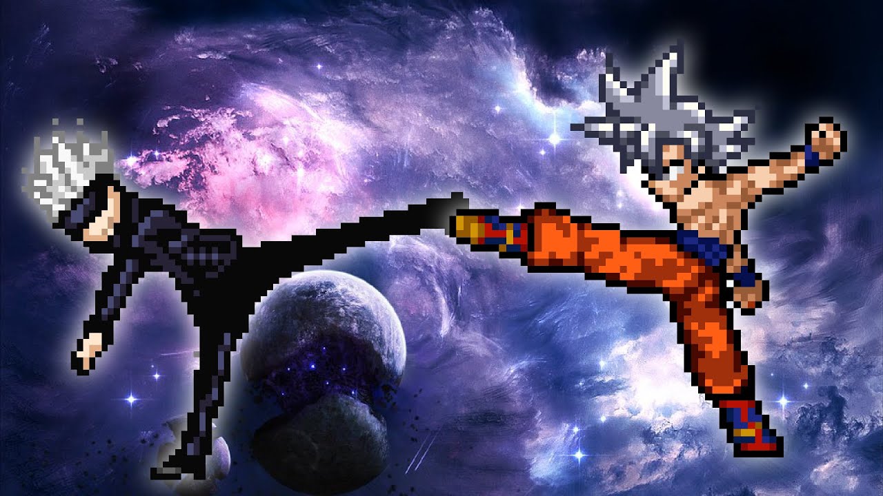 Limitless Gojo VS Goku MUI In Jump Force Mugen - YouTube