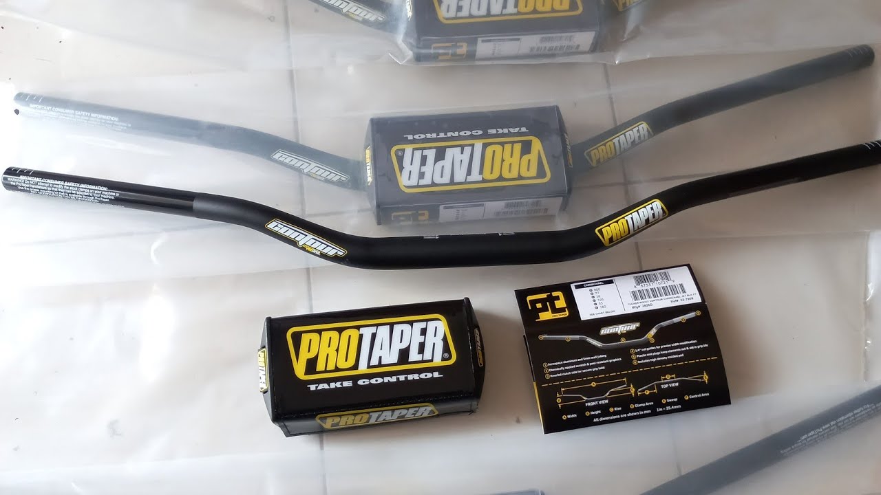 stang protaper contour carmichael, fatbar low - YouTube