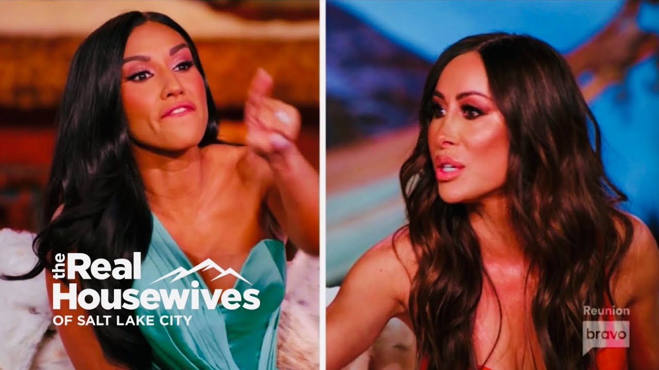 "Leave My KIDS Out of It" Monica VS Angie: Real Housewives of Salt Lake ...