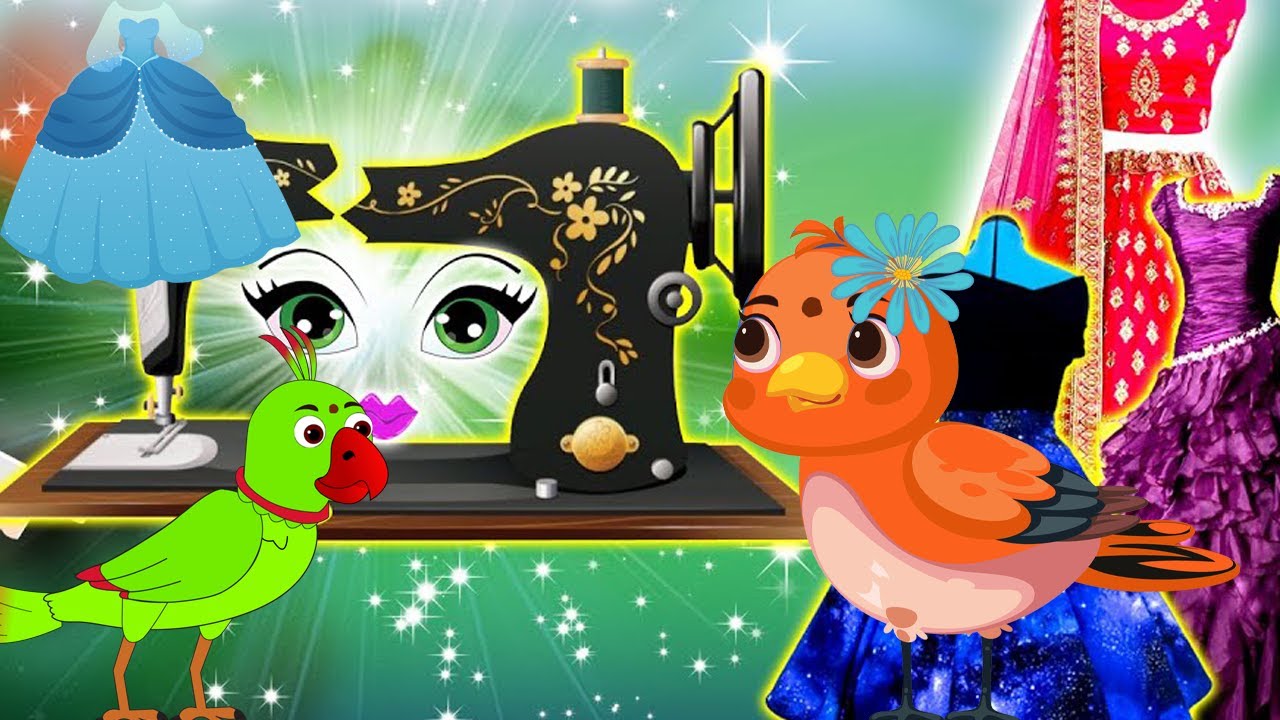 कार्टून | Jaadui Silai Machine Kahani | Tuni Chidiya wala Cartoon ...