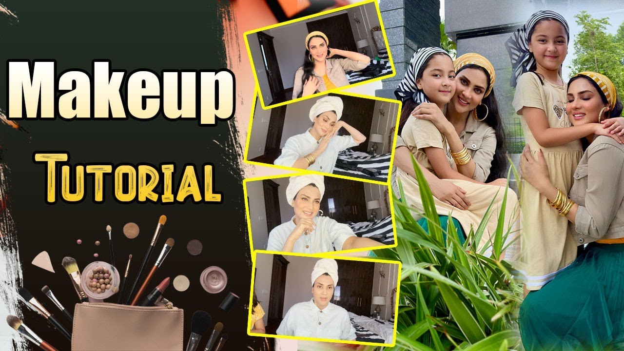Makeup Tutorial || Fiza Ali Beauty Tips | Fiza And Faraal Vlog | Simple Every Day Makeup - YouTube