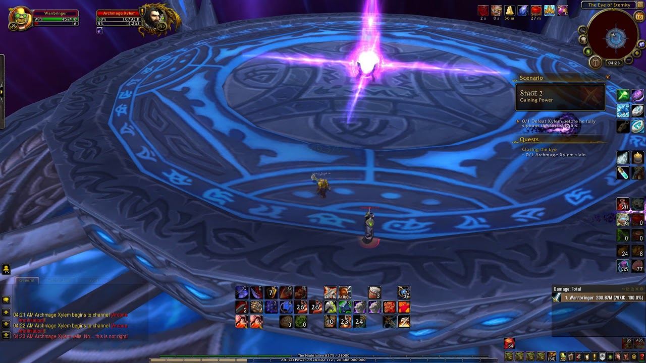 How to Beat Archmage Xylem (Closing the Eye) Artifact Challenge (Arms ...