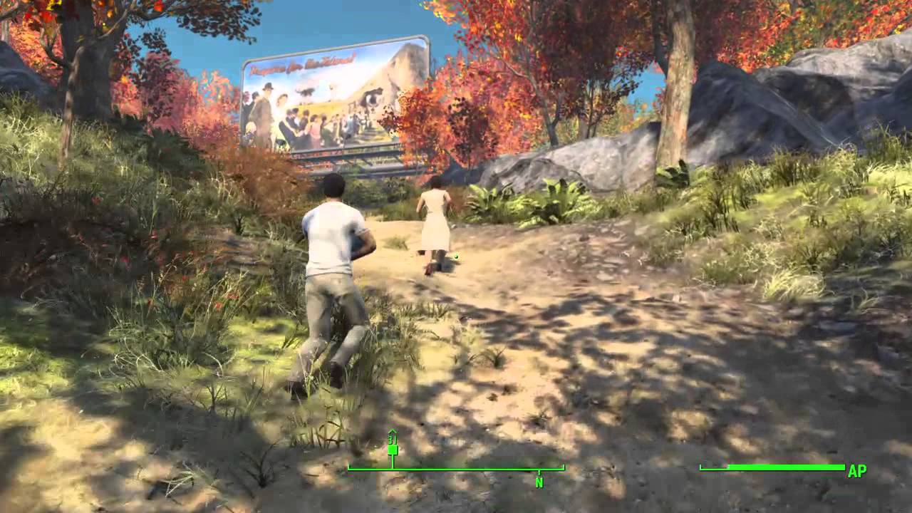 [PS4] Fallout 4 - Explosion - Running to vault 111 - DKBarber - YouTube