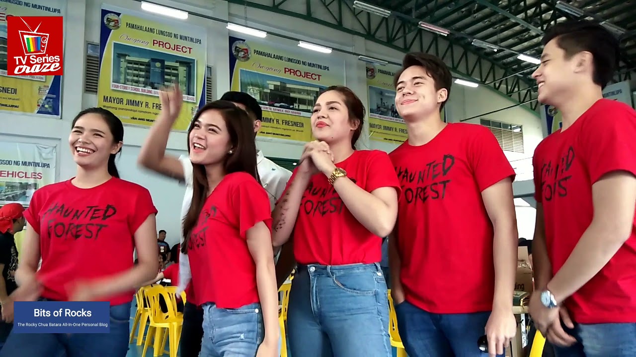 Maris Racal, Jane Oineza, Jon Lucas, Jameson Blake on #HauntedForest ...