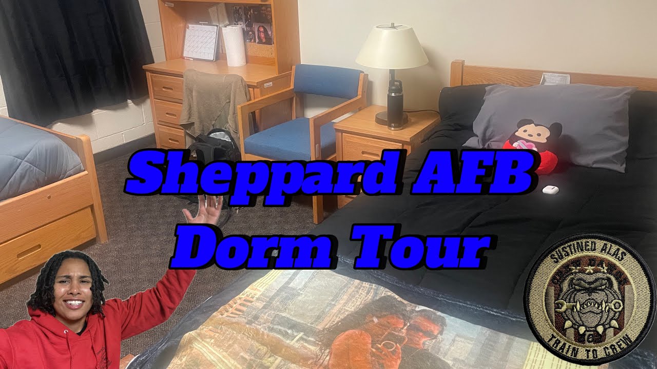 🔍 INSIDE SHEPPARD AFB DORMS | Air Force Dorm Tour 2025 🇺🇸🛏️ - YouTube