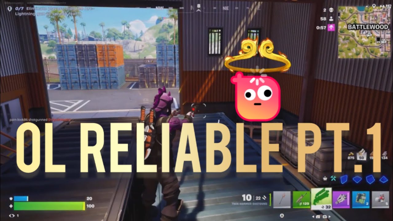 [FORTNITE] OL RELIABLE PT. 1 (Battle Royale Solo Builds) - YouTube